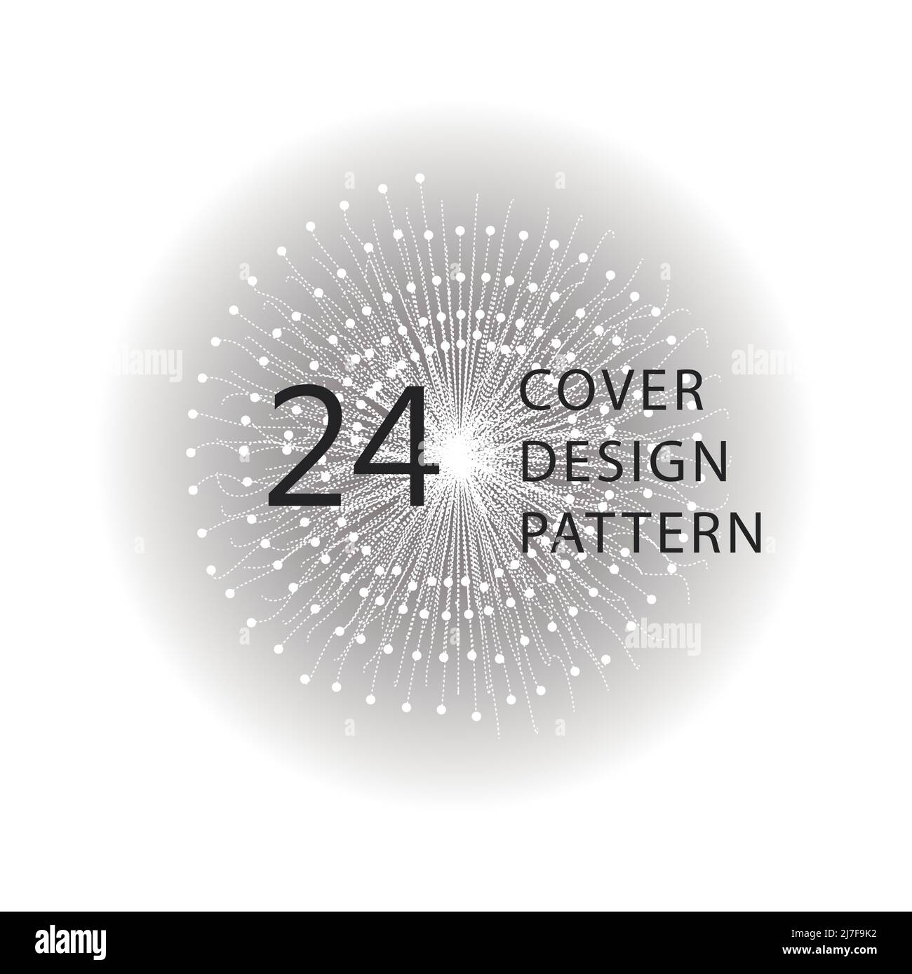 Circle with connected lines. Graphic design for structure innovation ...