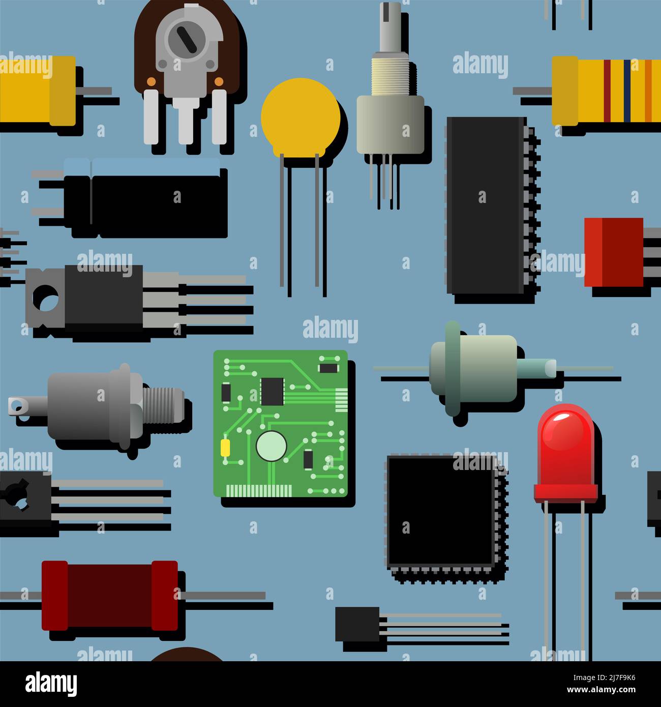 Computer components diagram hi-res stock photography and images - Alamy