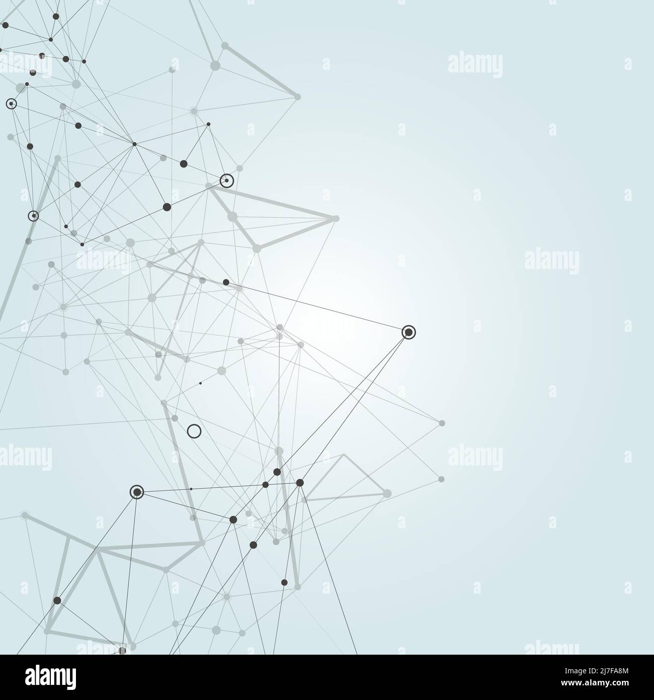 Network Pattern Technology And Biology And Chemistry Design Social