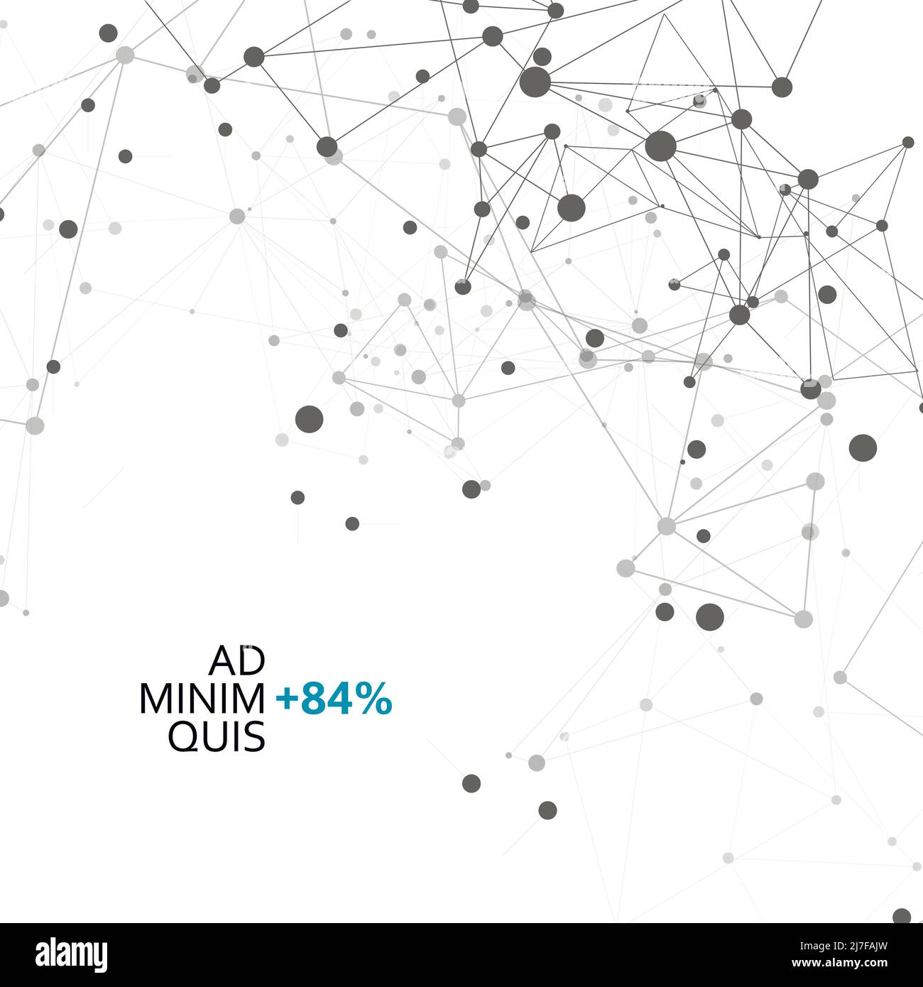 Modern victor illustration for decoration design. Connect network dots background. Lines vector ...