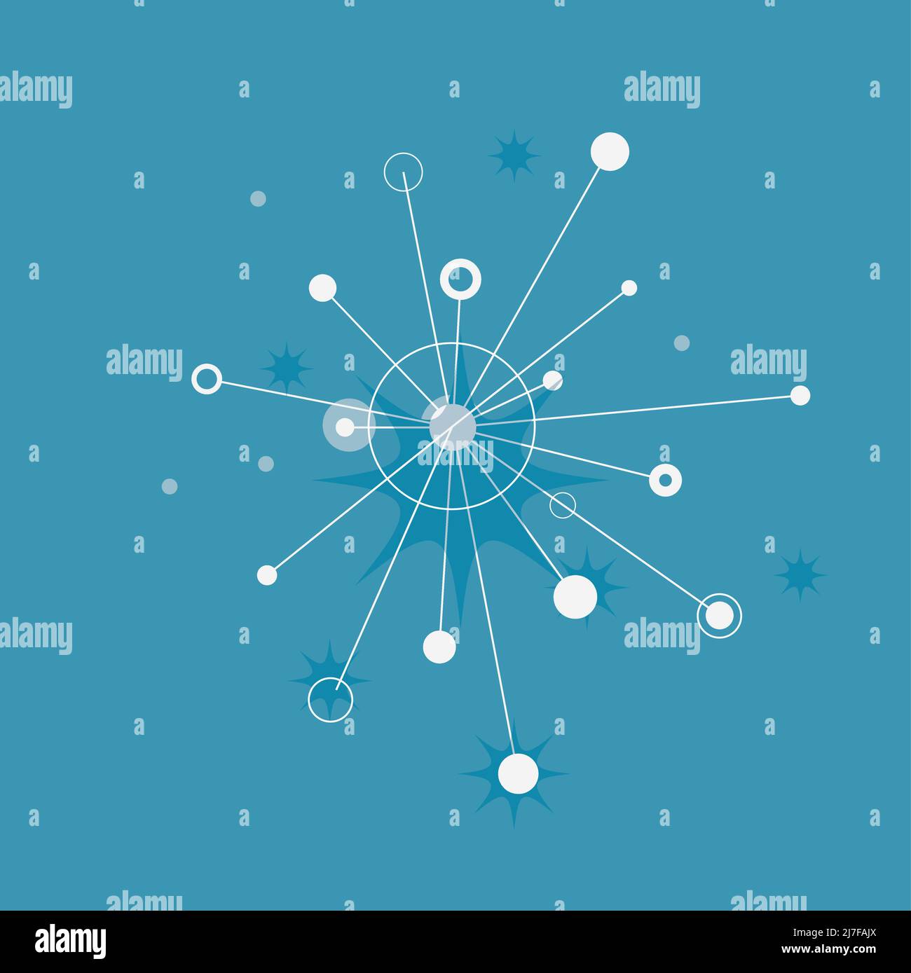 Connection Science Molecule Background Abstract Vector Network