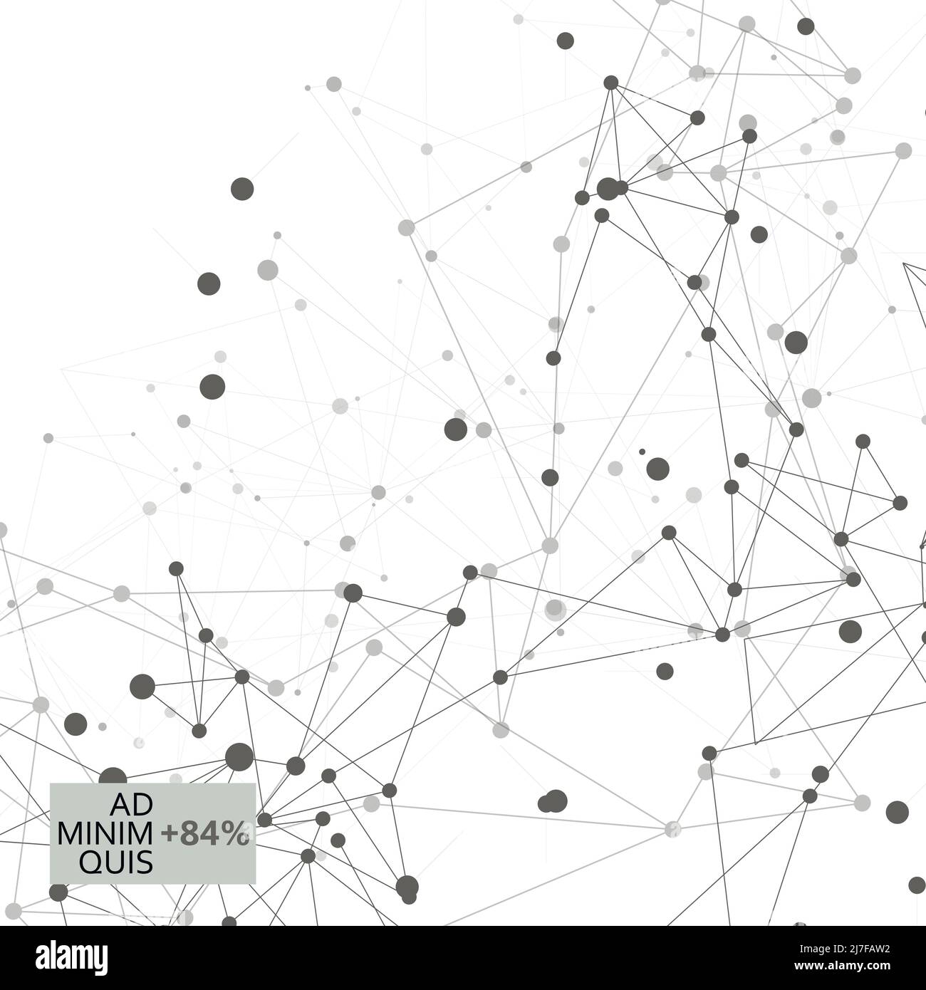 Network technology background. Abstract polygonal with connecting dots ...