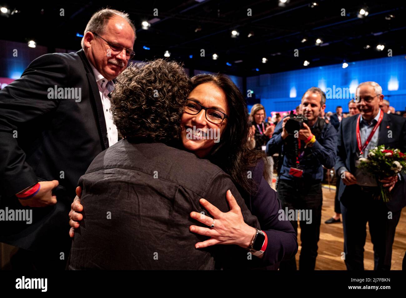 Berlin, Germany. 09th May, 2022. Yasmin Fahimi (SPD), new DGB ...