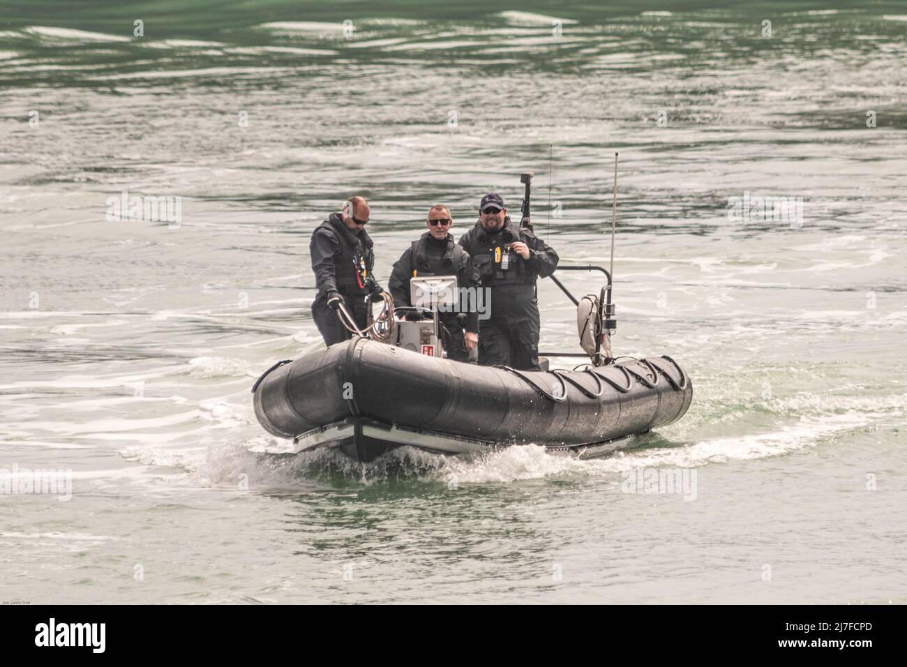 Border Force returning from monitioring the English Channel on a high ...