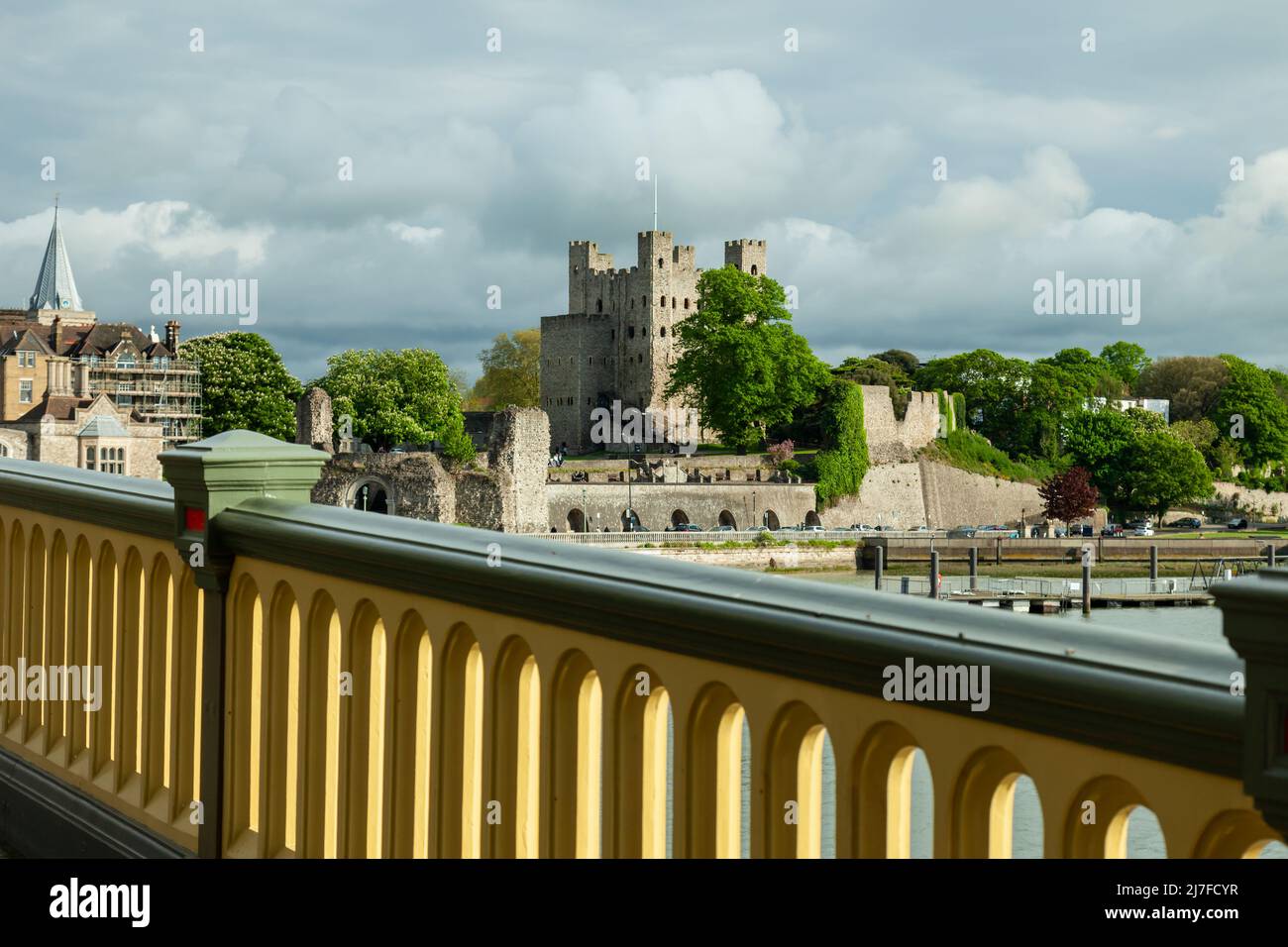 Spring afternoon in Rochester, Kent, England Stock Photo - Alamy
