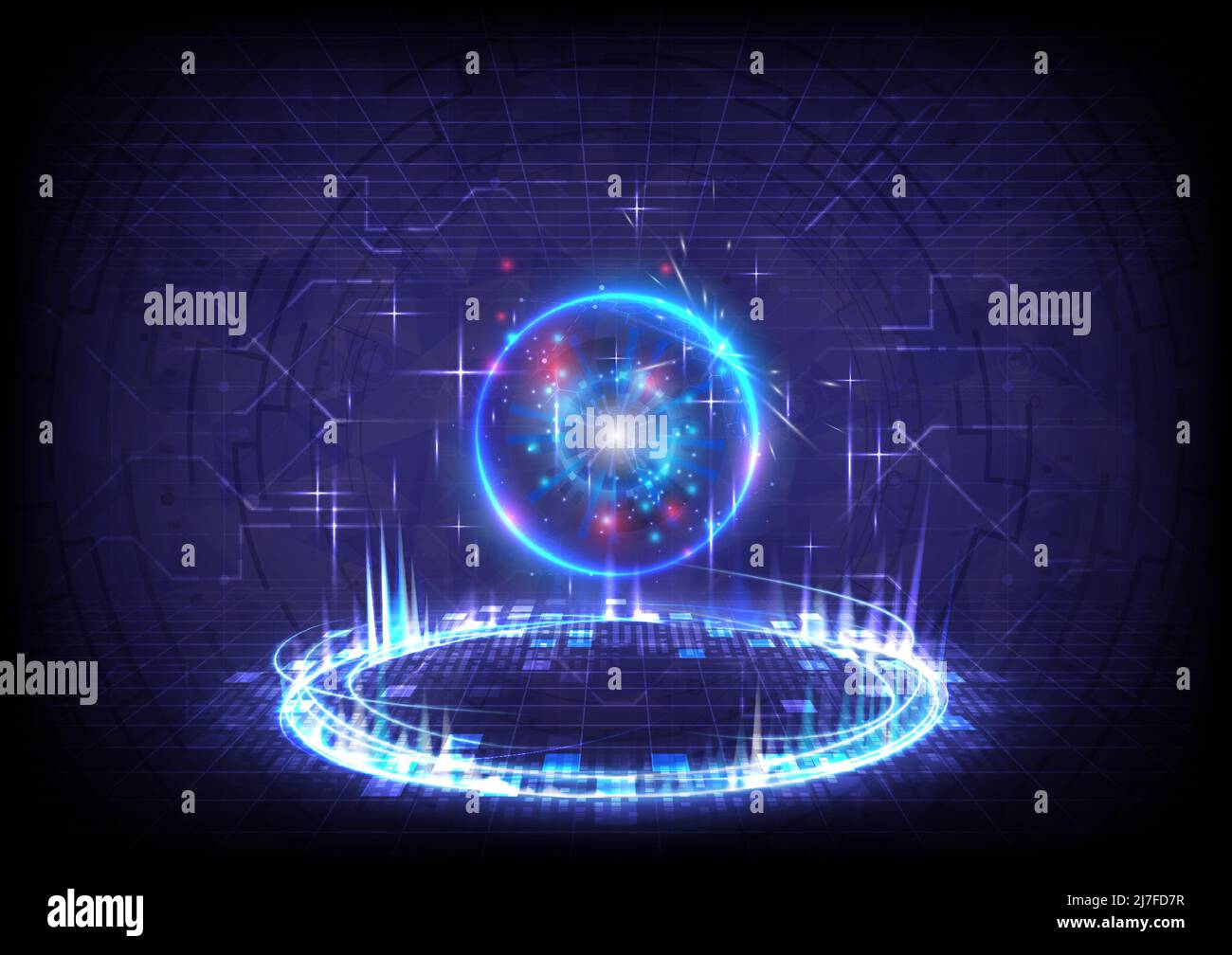 Virtual gate Stock Vector Images - Alamy