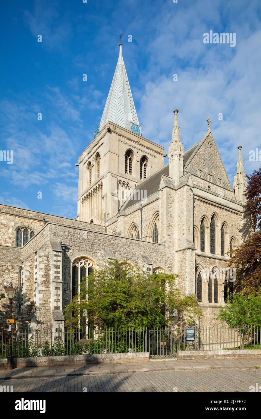 May afternoon at Rochester Cathedral, Kent, England Stock Photo - Alamy
