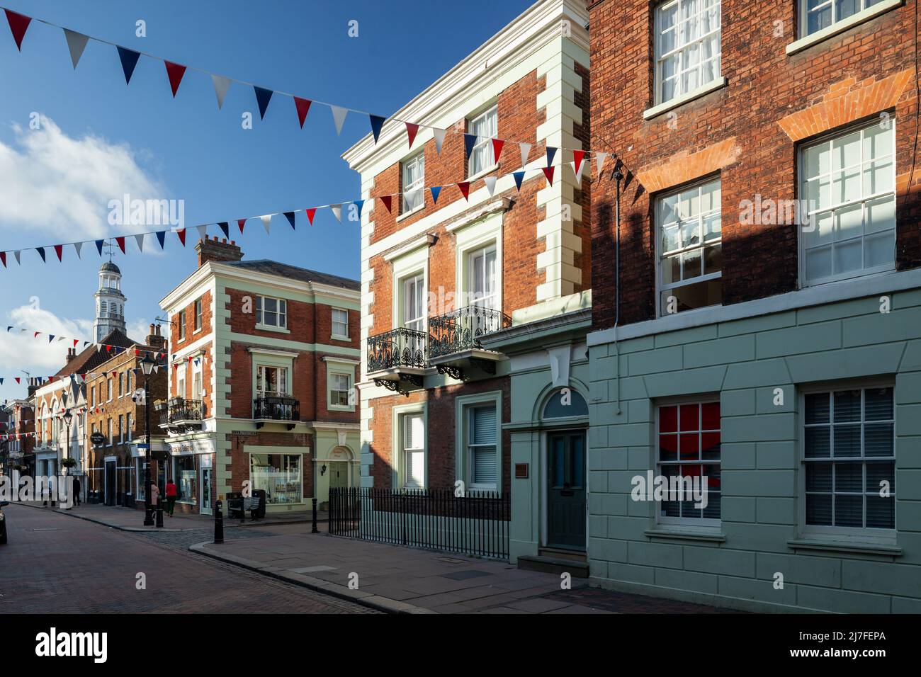 Rochester high street england hi-res stock photography and images - Alamy