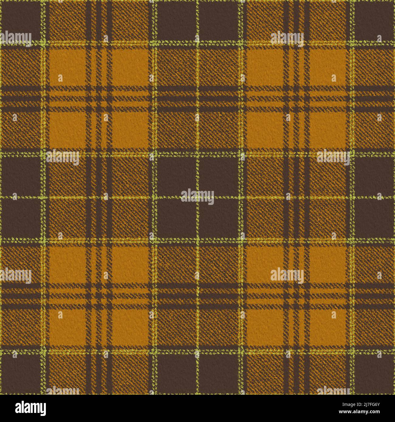 Seamless Brushed fabric plaid pattern Stock Photo - Alamy