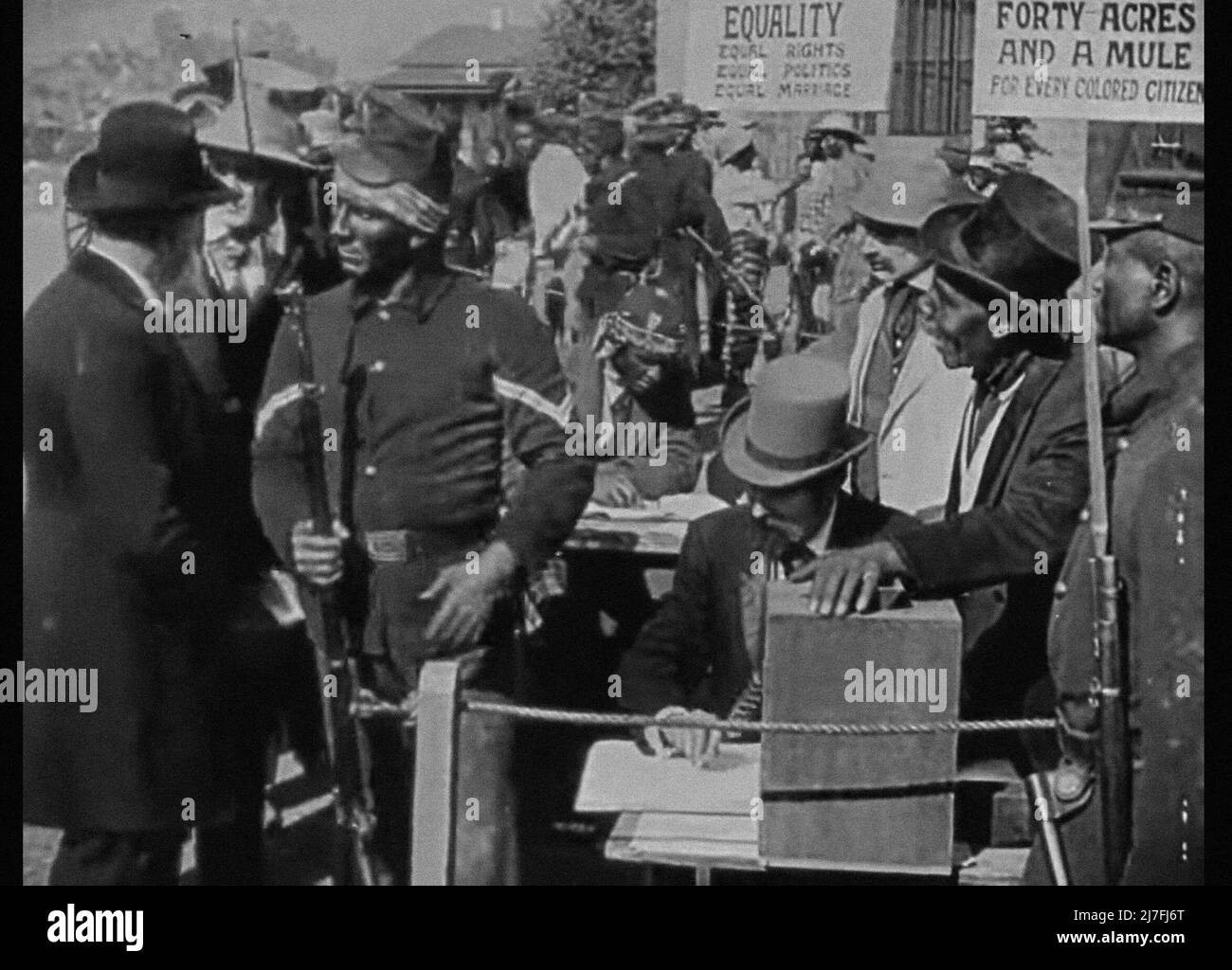 Birth of a Nation 1915 vintage still Stock Photo - Alamy