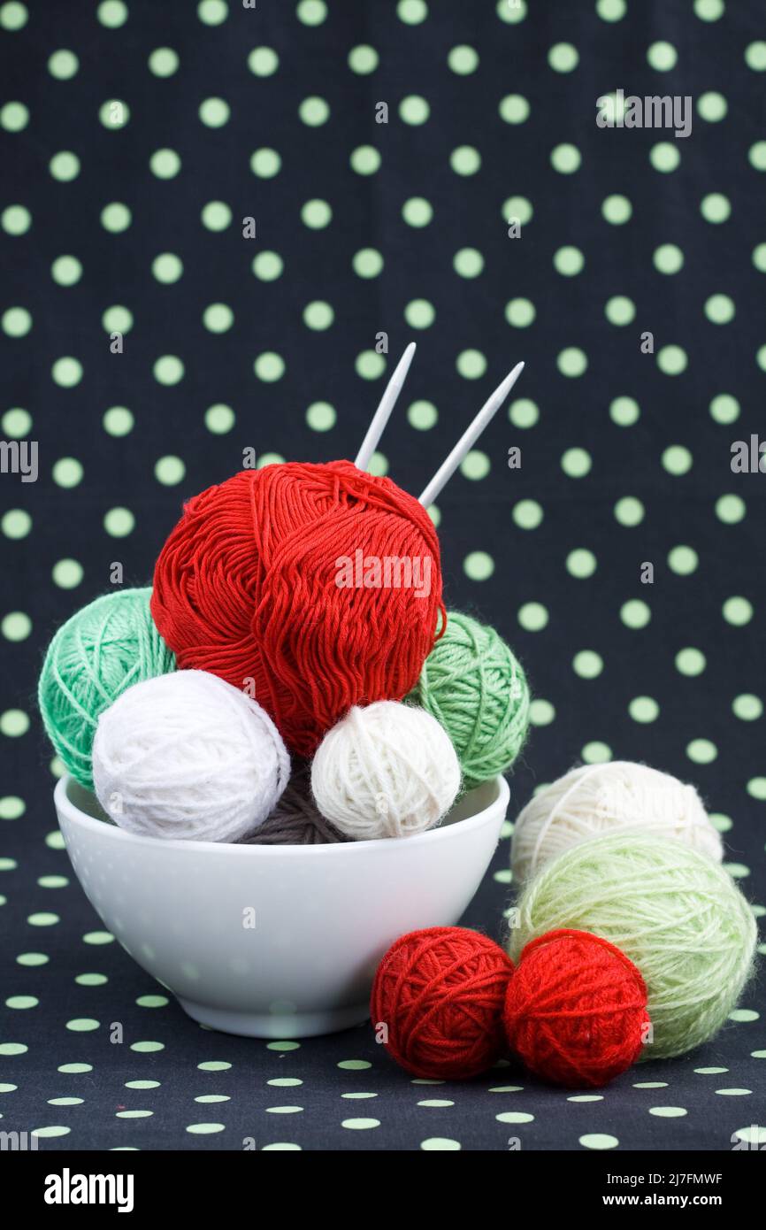 Knitting layout hi-res stock photography and images - Alamy