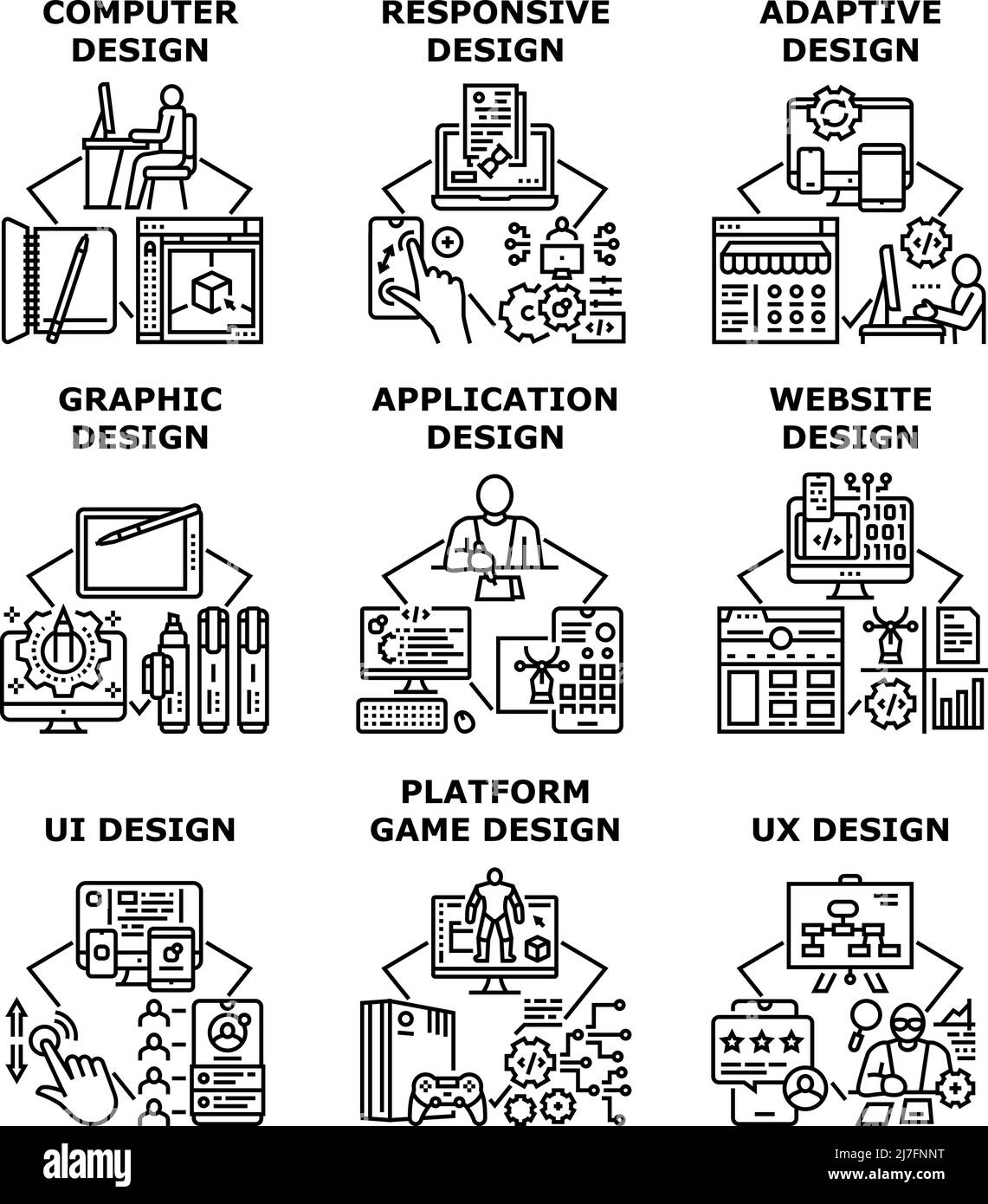 Inspiration business responsive Stock Vector Images - Alamy