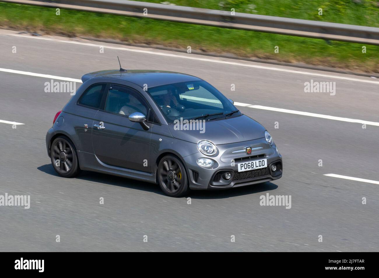 2018 grey Abarth 595 Turisimo T-Jet 165 1368cc petrol hatchback ...