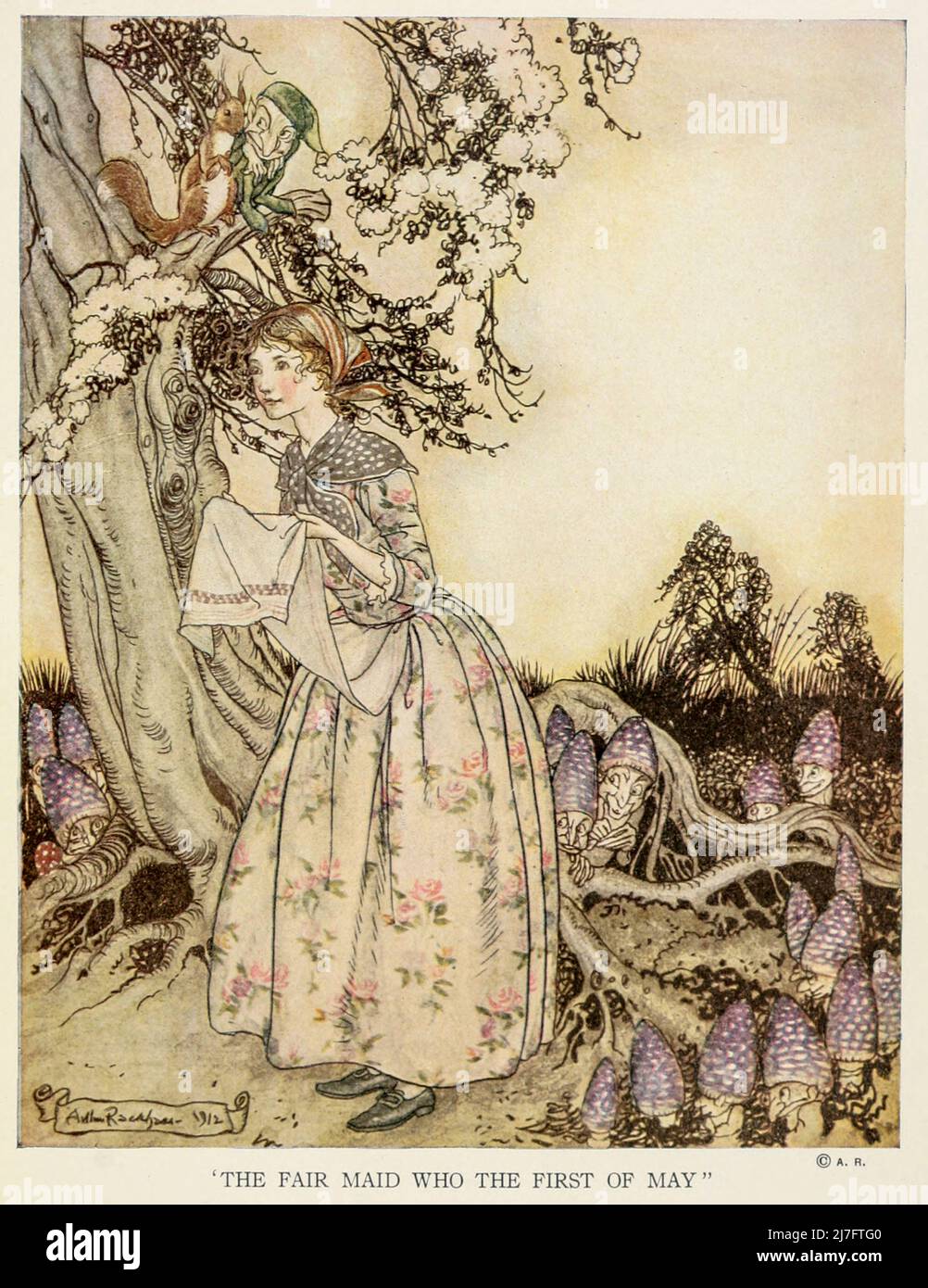 The fair maid who the first of May, Goes to the fields at break of day ...