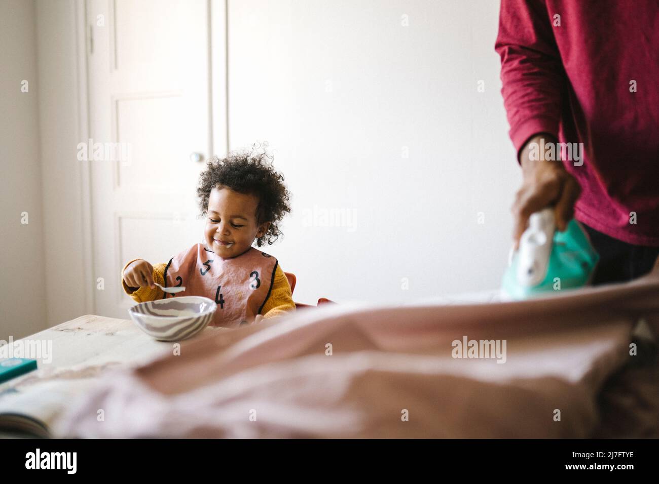 Housework eating hi-res stock photography and images - Alamy