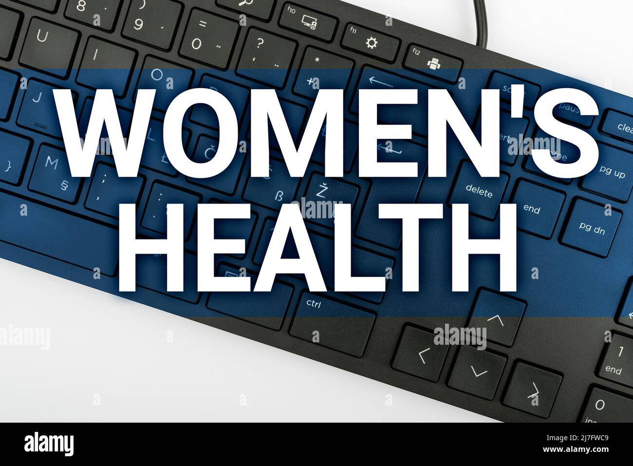 Text sign showing Women S Health. Word Written on Women s is physical ...