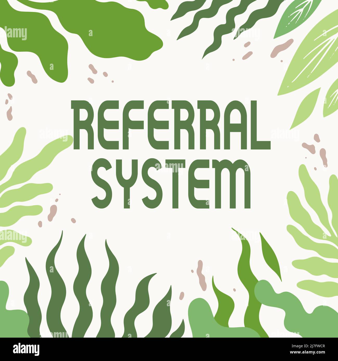 Inspiration showing sign Referral System. Internet Concept sending own ...