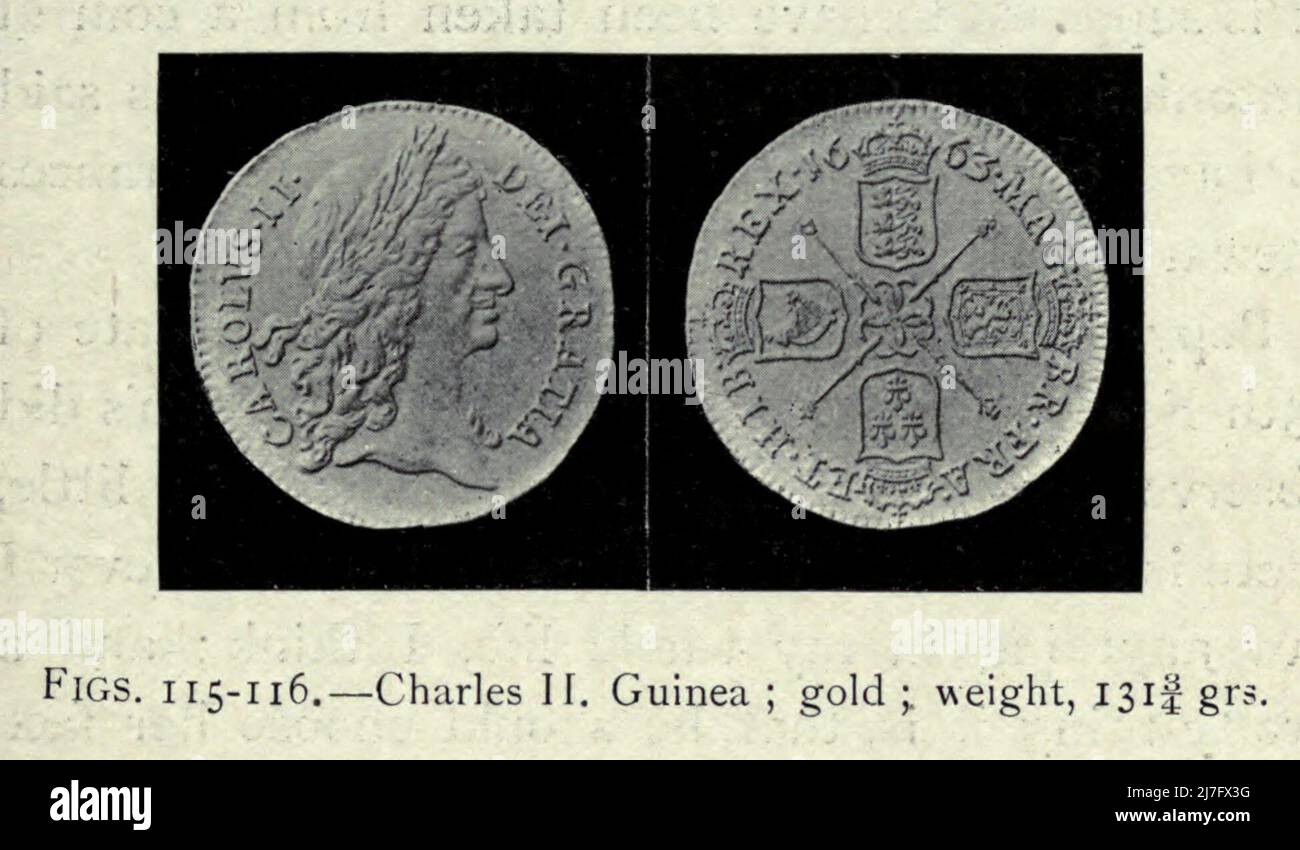 Charles ii coin guinea hi-res stock photography and images - Alamy