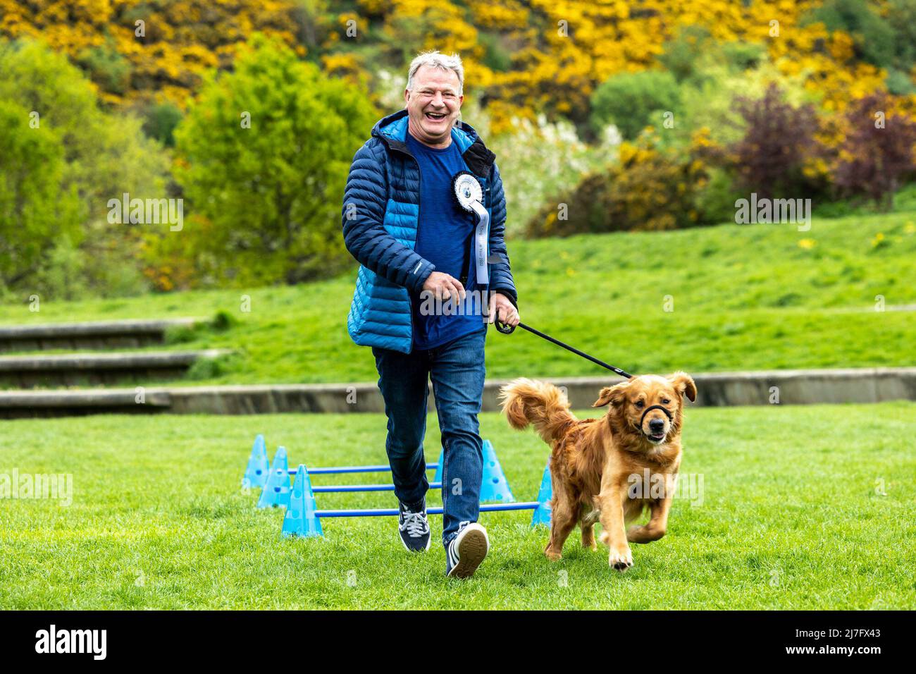 Snp msp david torrance and his dog buster hi-res stock photography and ...