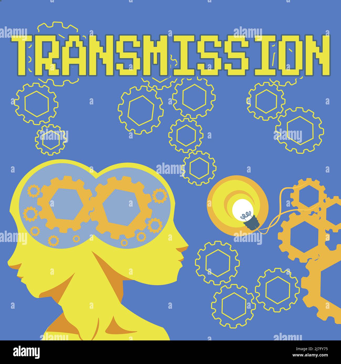 Handwriting text Transmission. Word Written on Automobile engine part ...