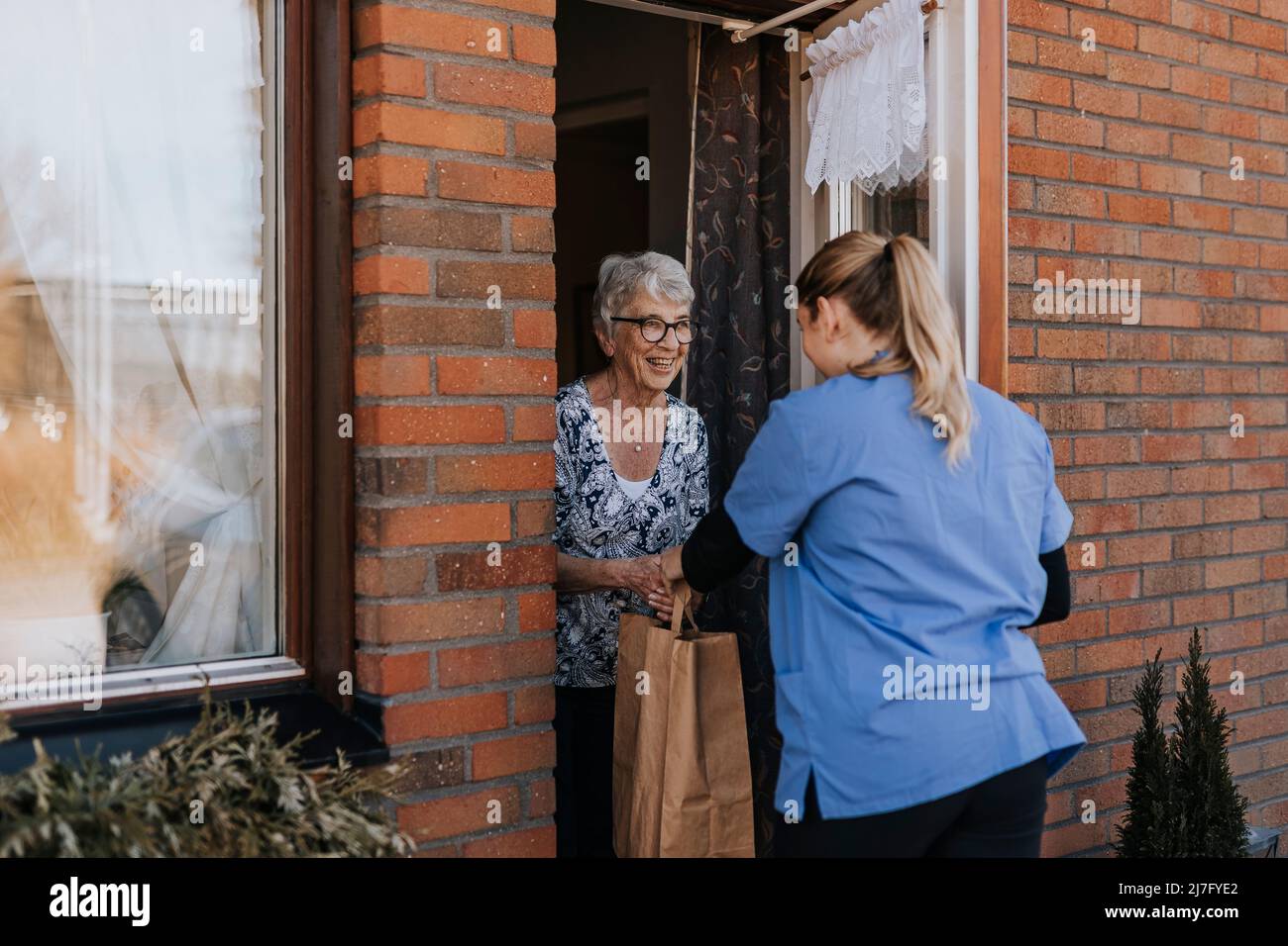 Caretaker home hi-res stock photography and images - Alamy