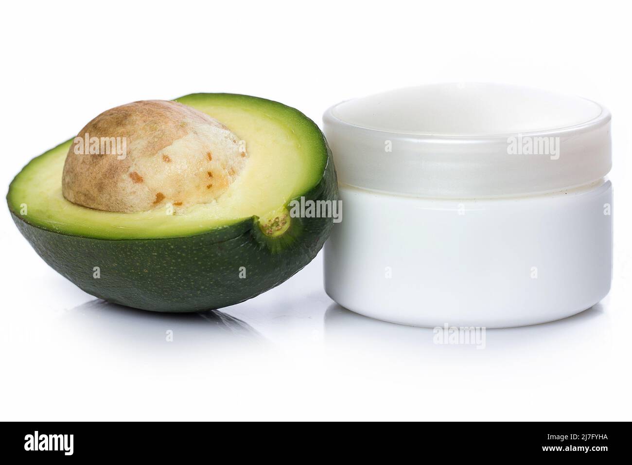 Avocado cosmetic Cut Out Stock Images & Pictures - Alamy