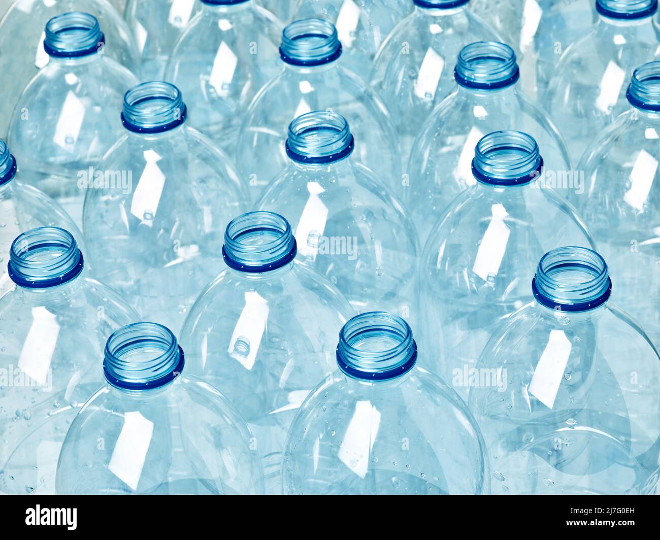 plastic bottle empty transparent recycling container water environment ...