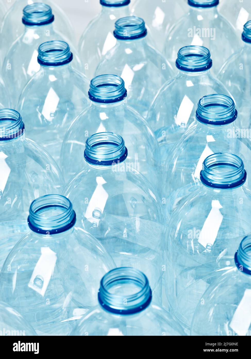 plastic bottle empty transparent recycling container water environment ...