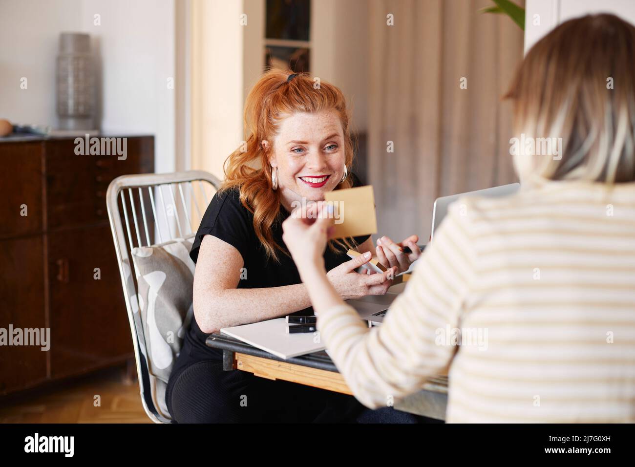 Planning day together home hi-res stock photography and images - Alamy
