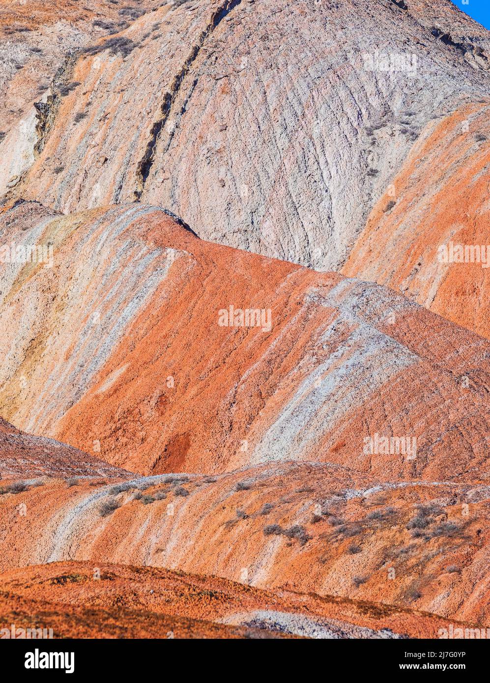 Striped red mountains panoramic hi-res stock photography and images - Alamy