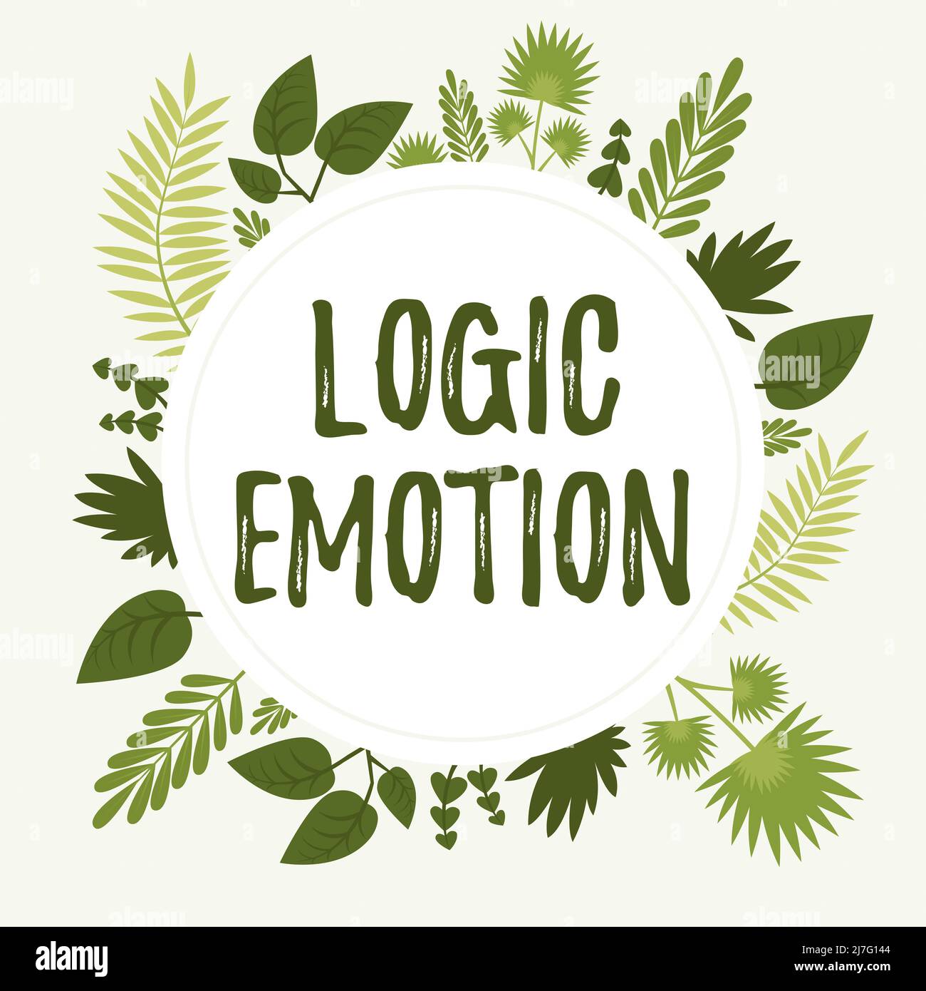 Text showing inspiration Logic Emotion. Business overview Unpleasant Feelings turned to Self ...