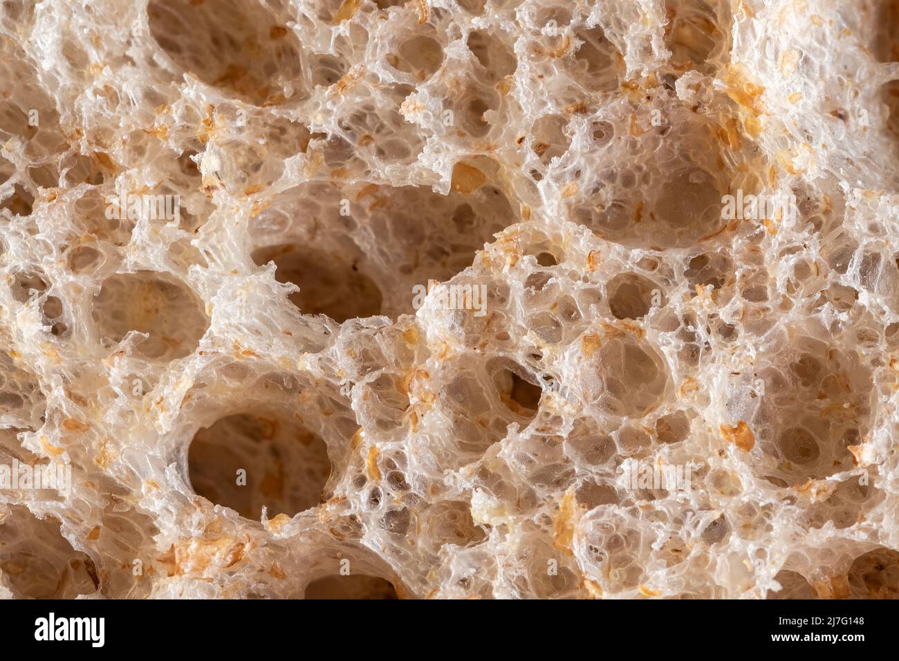 Texture of brown bread baked from wheat flour. High resolution brown ...