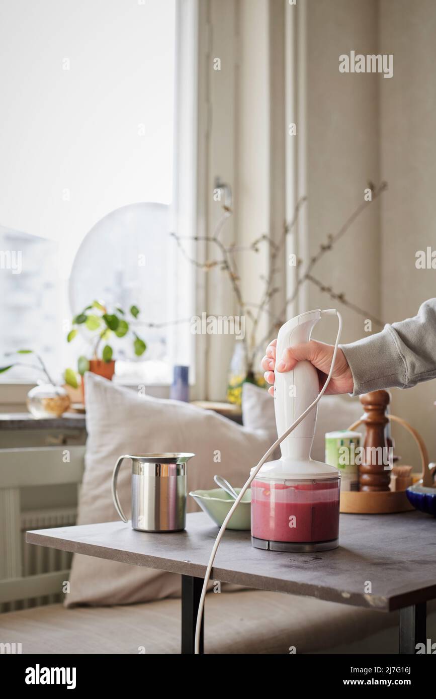 Human blender hi-res stock photography and images - Alamy