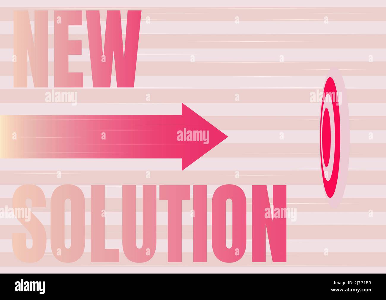 Hand writing sign New Solution. Concept meaning Modern Innovation ...