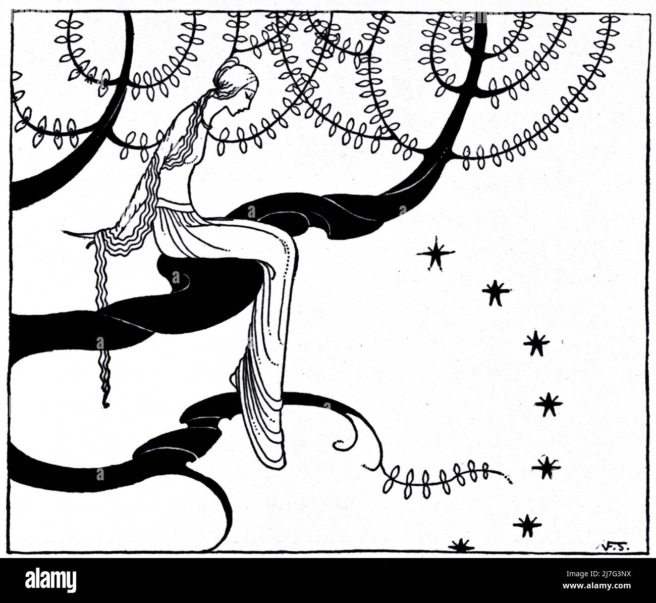 Violette takes refuge from the wild boar from the story OURSON from the ...