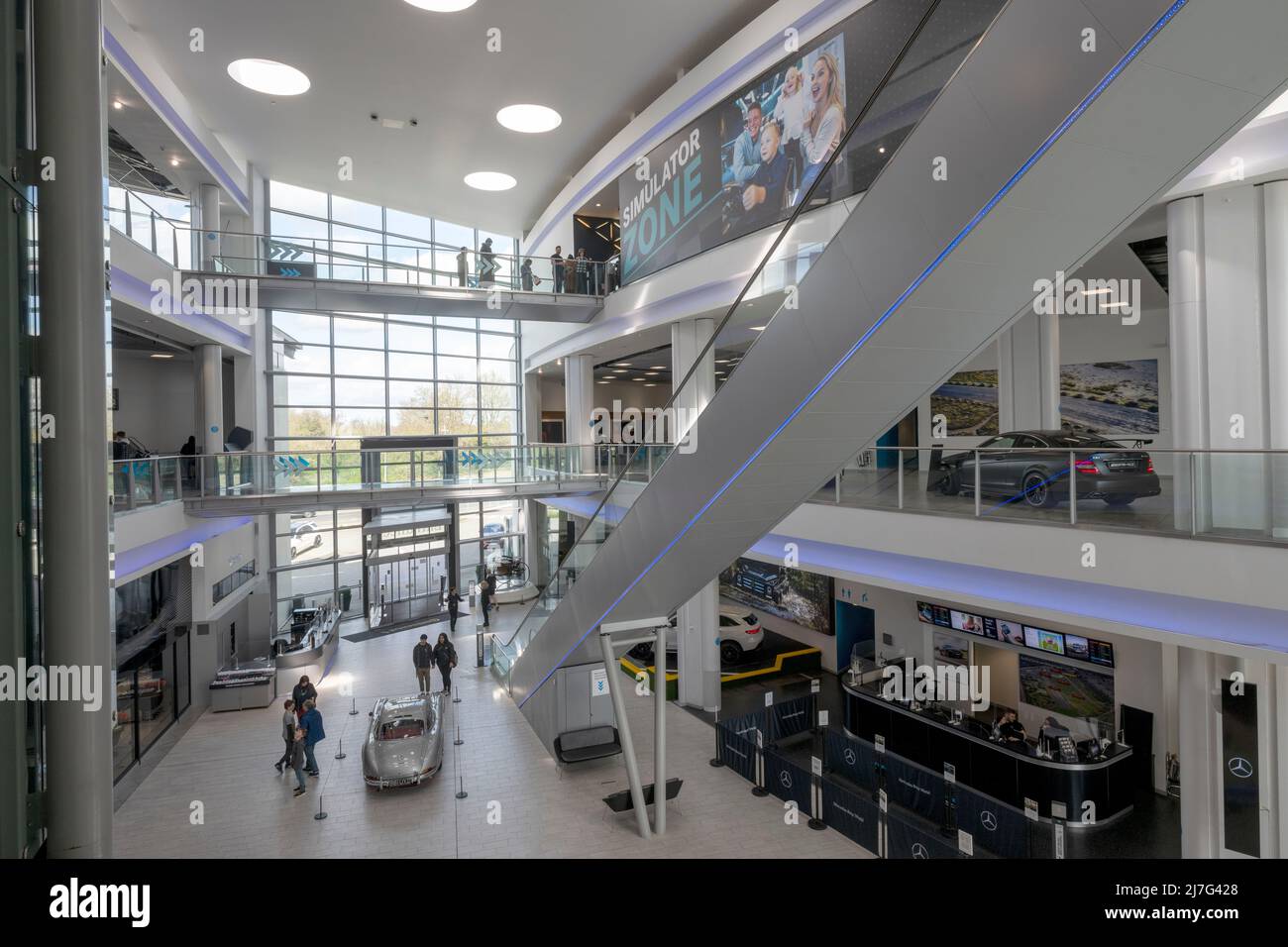 Mercedes-Benz World , Brooklands Drive, Weybridge, Surrey, England, UK ...