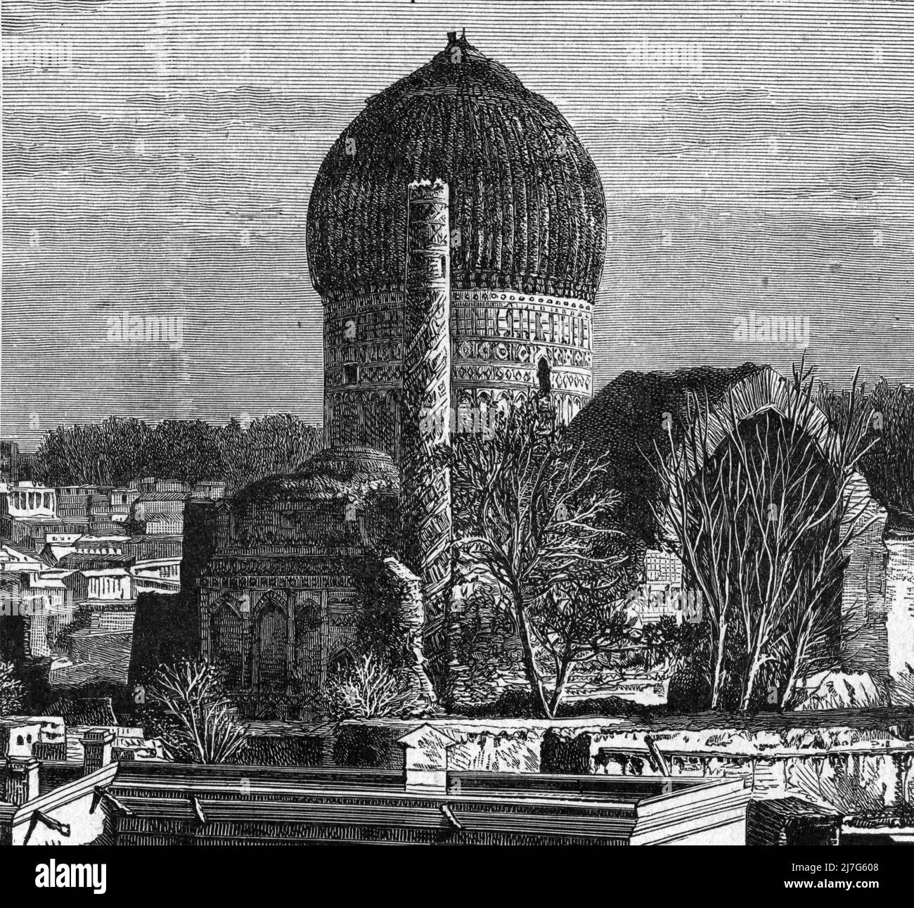 Timur tomb Black and White Stock Photos & Images - Alamy