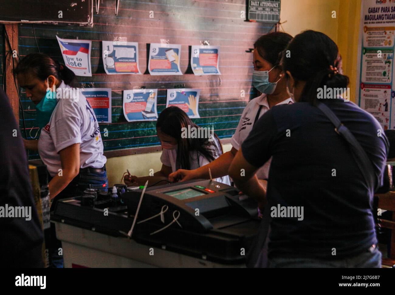 Quezon City, Philippines. 09th May, 2022. National and local elections ...