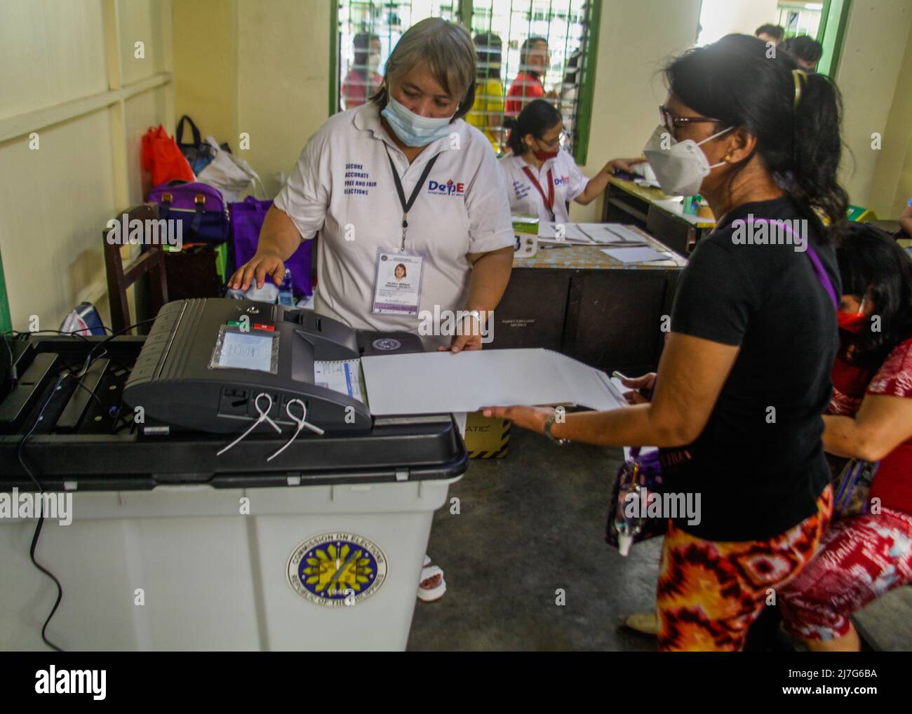 Quezon City, Philippines. 09th May, 2022. National and local elections ...