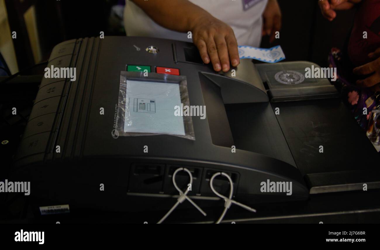 Quezon City, Philippines. 09th May, 2022. National and local elections ...