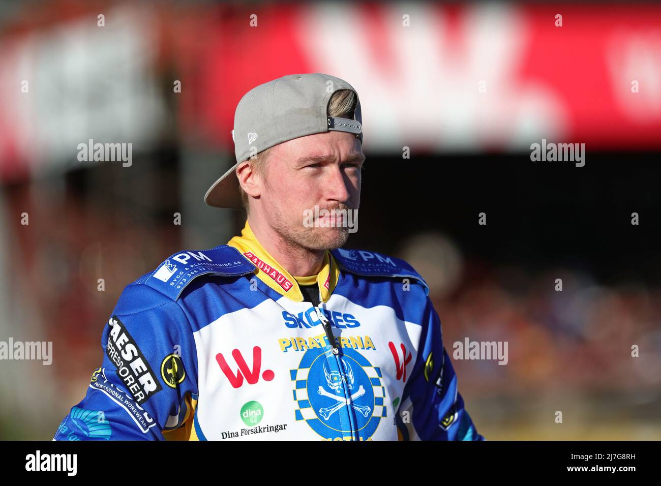Rasmus Broberg, Piraterna, in the speedway match in the Elite Series ...