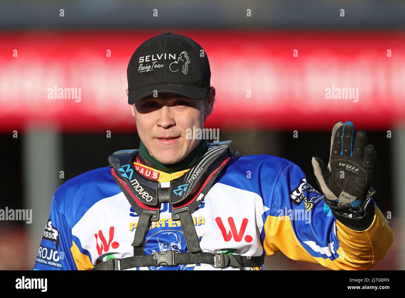 Christoffer Selvin, Piraterna, in the speedway match in the Elite ...