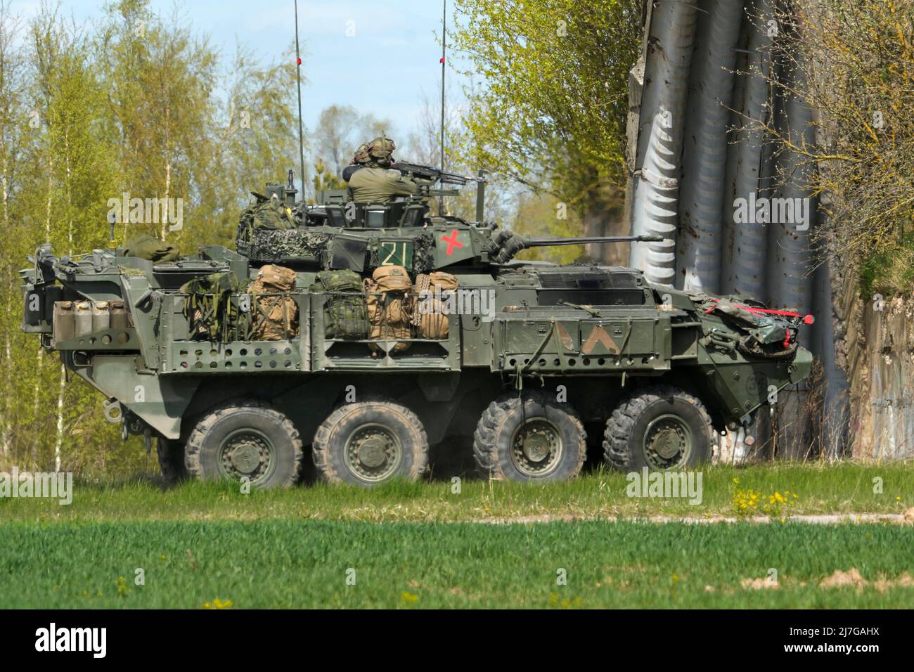 Stryker fighting vehicle hi-res stock photography and images - Alamy