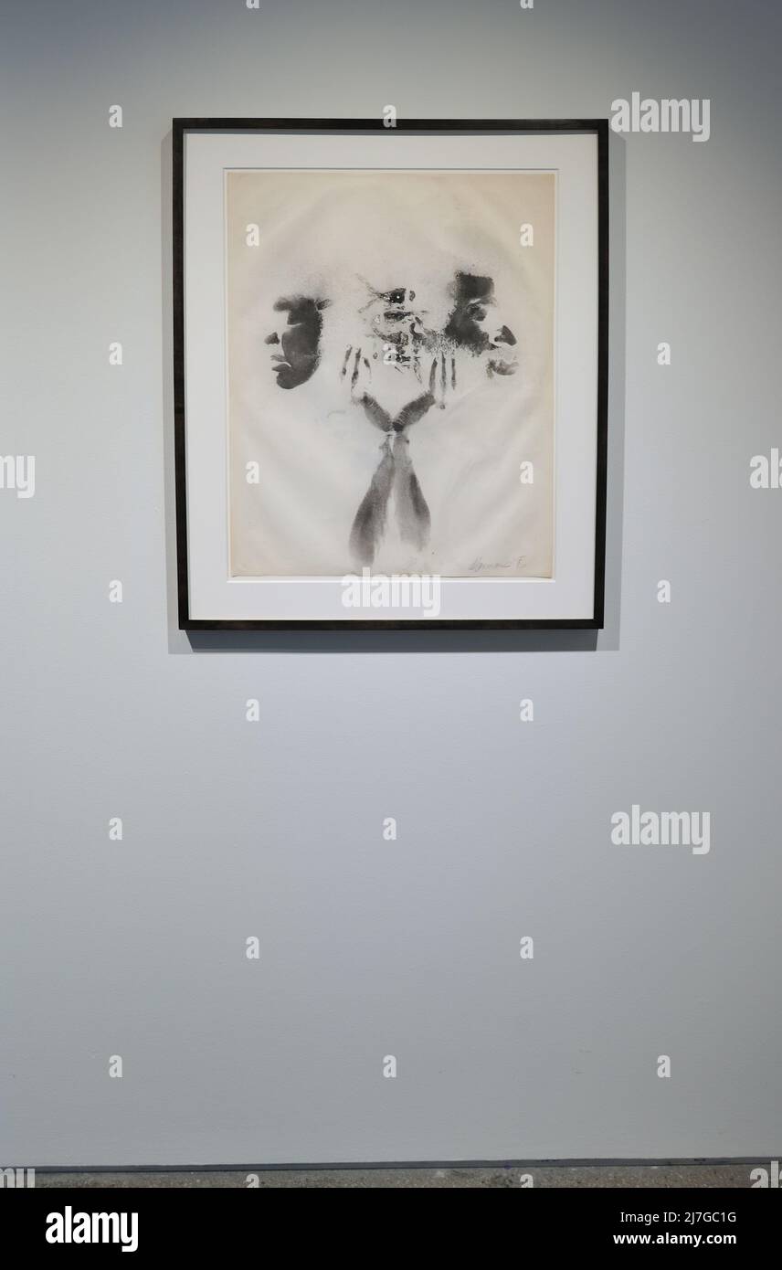 Untitled by David Hammons on display at Sotheby's as part of "The New ...