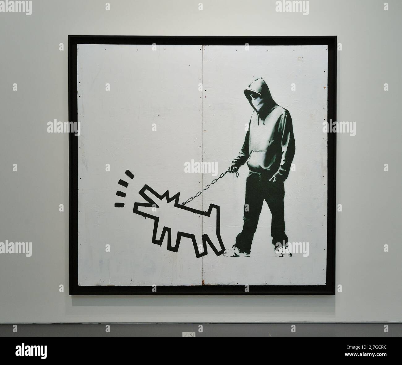 Choose your weapon banksy hi-res stock photography and images - Alamy