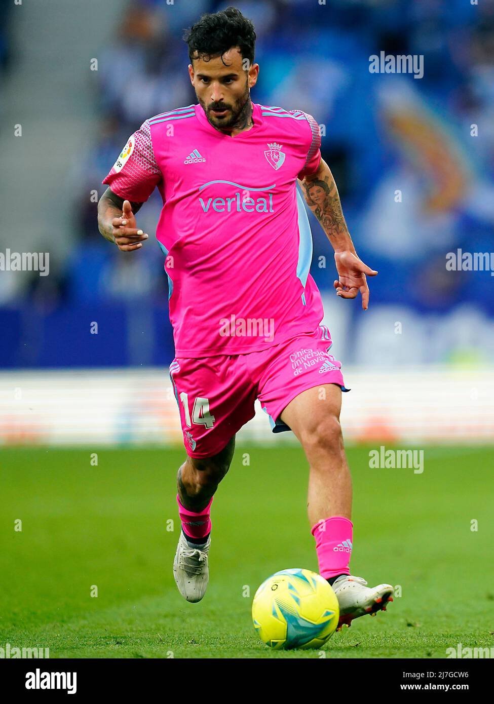Ruben Garcia of CA Osasuna during the La Liga match between RCD ...