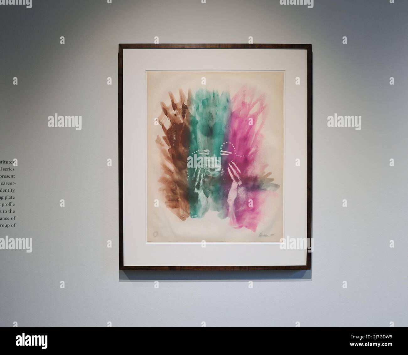 Untitled by David Hammons on display at Sotheby's as part of "The New ...