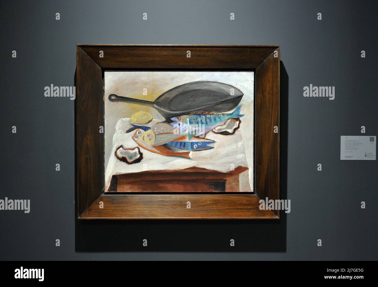Nature Morte, Poissons Et Poêle by Pablo Picasso on display at Sotheby ...