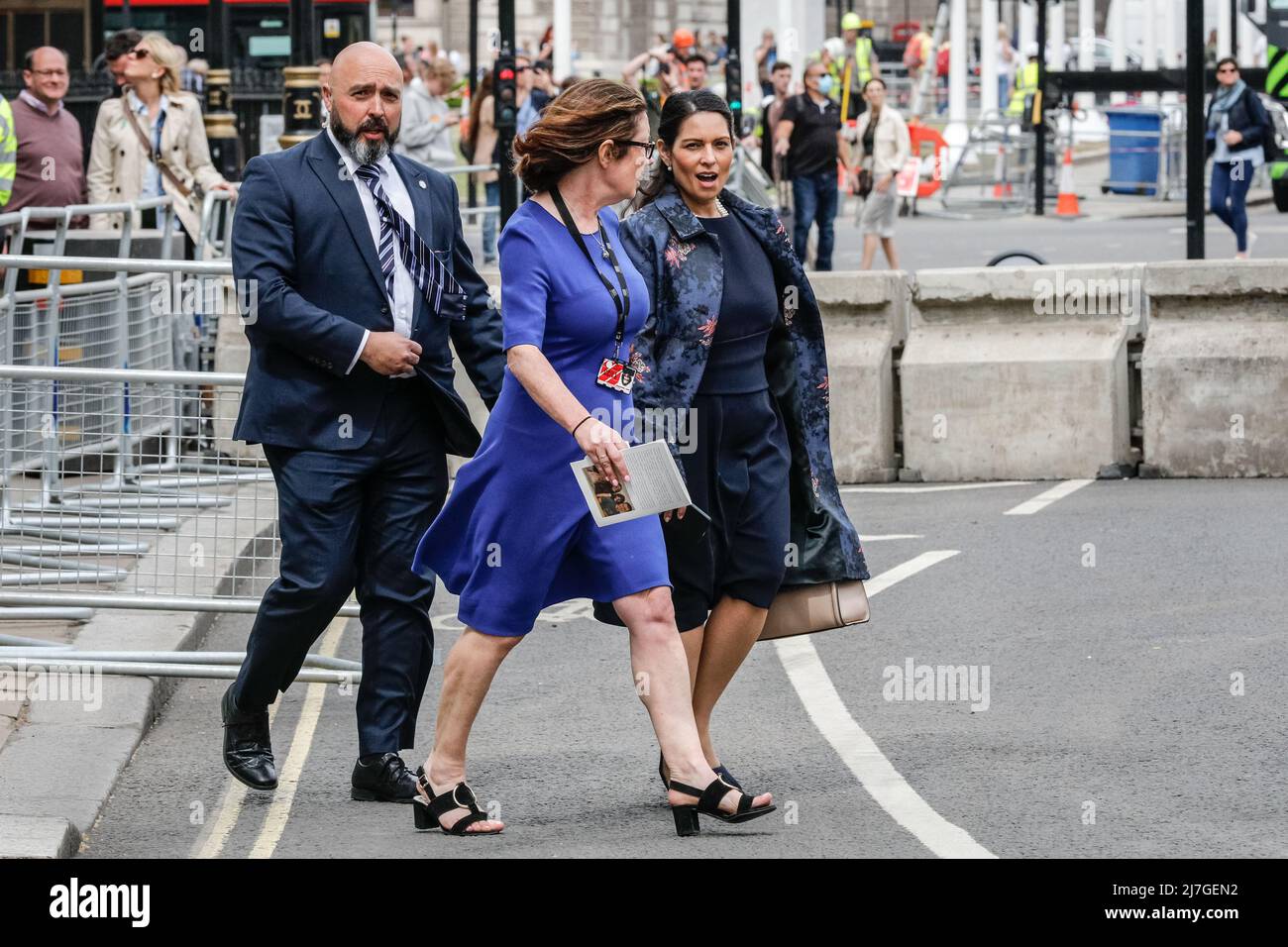London, UK. 9th May, 2022. Priti Patel MP, Secretary of State for the ...