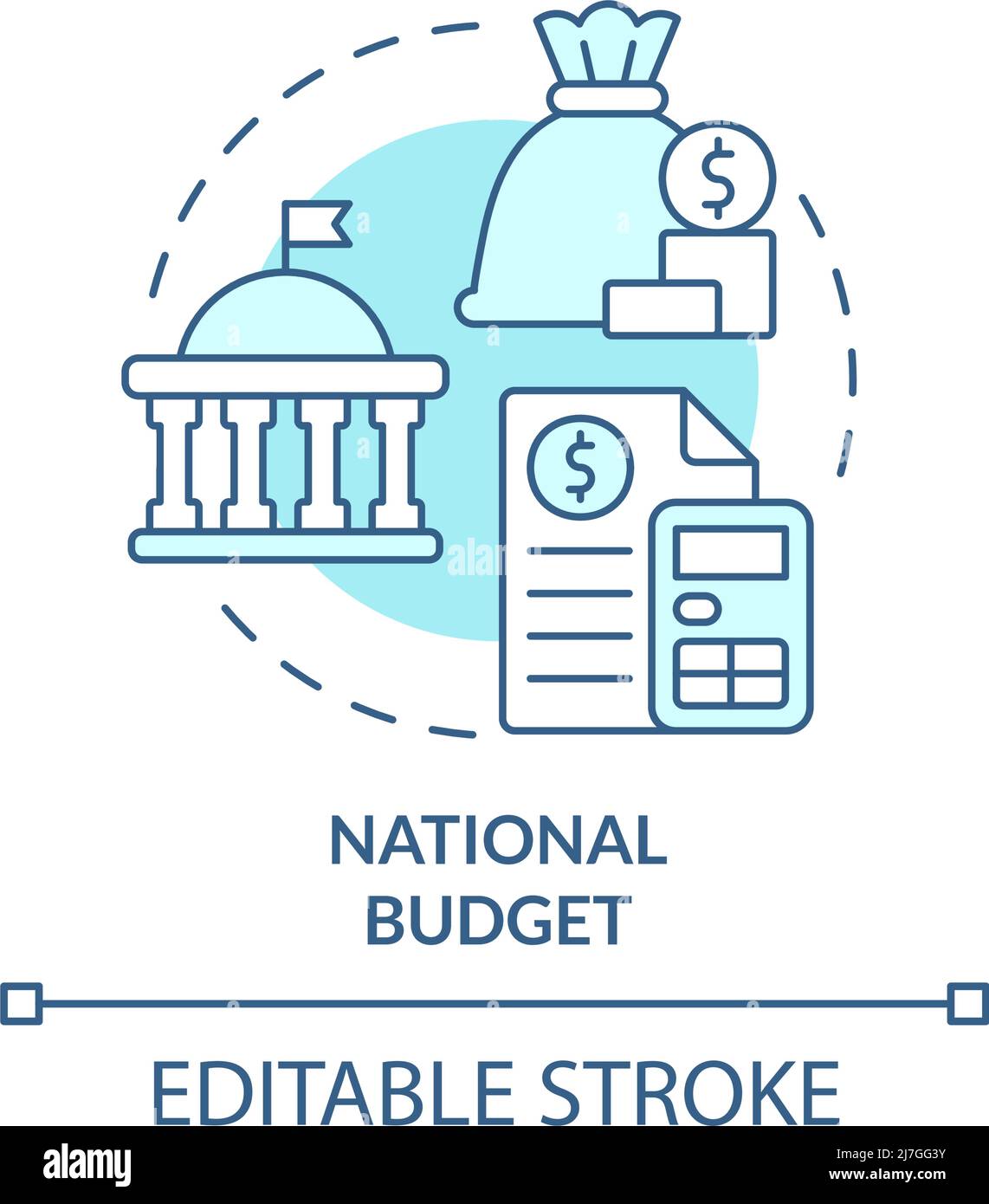 National budget Stock Vector Images - Alamy